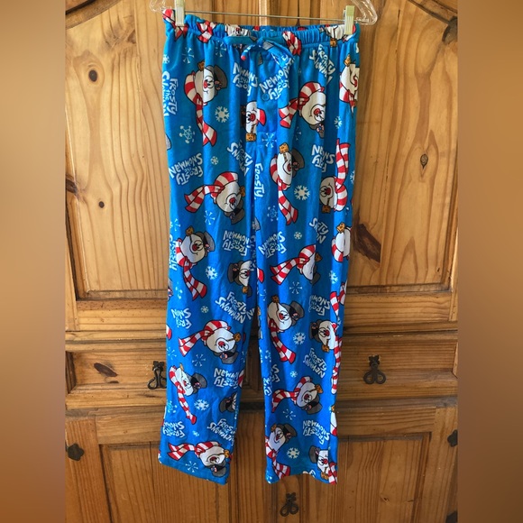 Frosty The Snowman | Pants | Men Frosty The Snowman Blue Soft Pajama ...